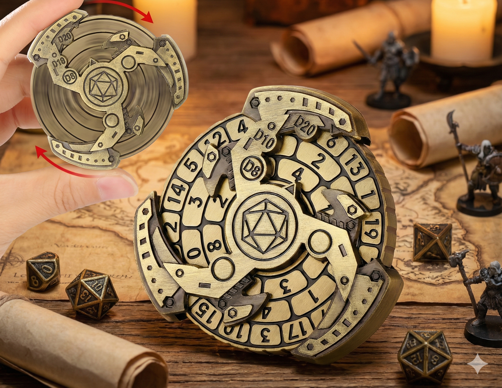Tired of Rolling? Why You Need to Try a D&D Dice Spinner – Geloho