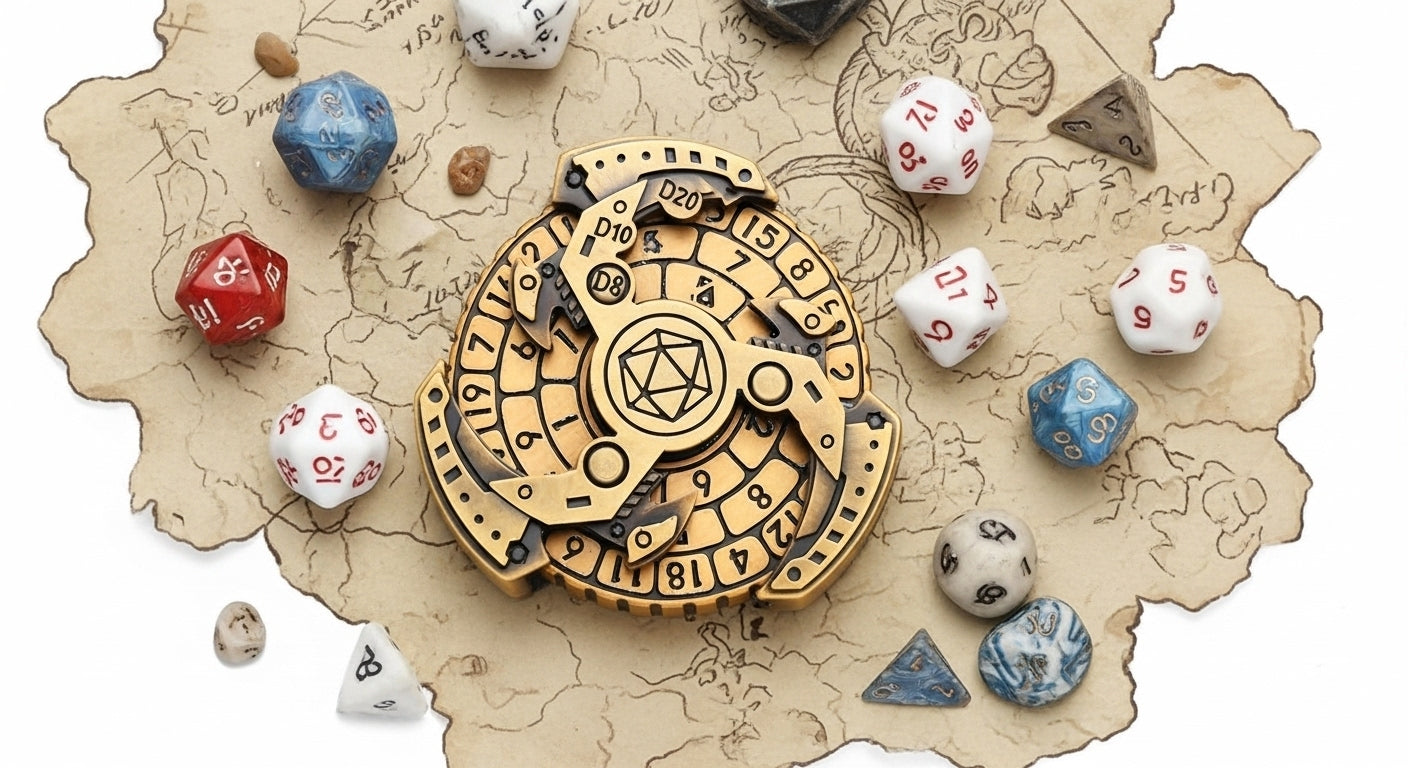 Metal Dice Spinner Collection — Precision. Power. Pure Luck. – Geloho